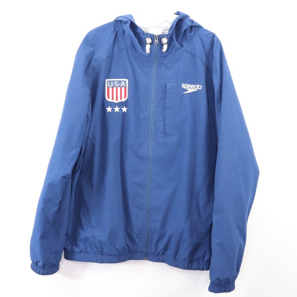 Speedo | Jackets & Coats | Speedo Mens Xl Team Usa Swim Team Issue ...